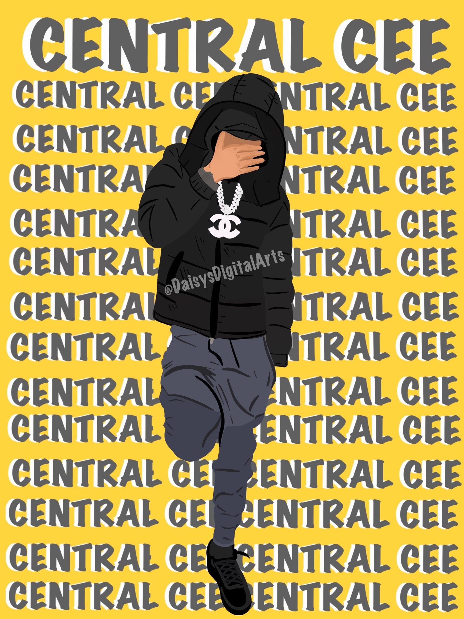 Central Cee Poster - Etsy