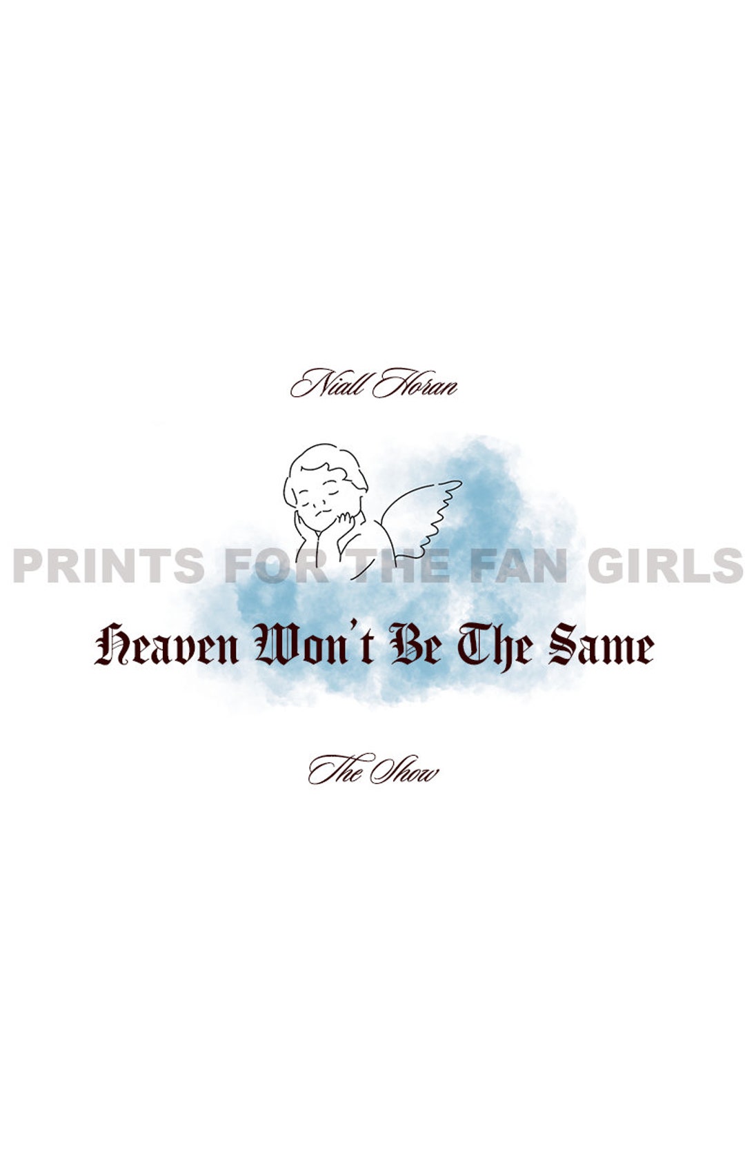 Niall Horan Heaven the Show Poster Print - Etsy