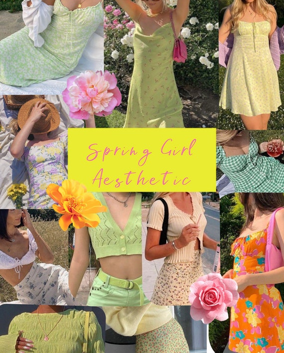 Spring Girl Core Aesthetic Mystery Box Bundle Clothin… - Gem