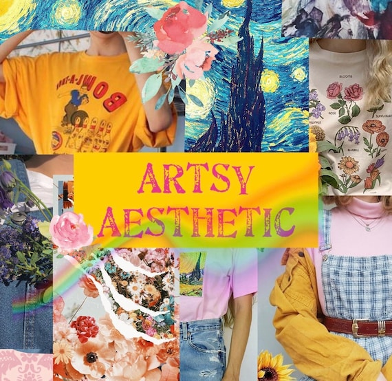 Artsy Art Core Aesthetic Mystery Box Bundle Clothing Clothes - Etsy