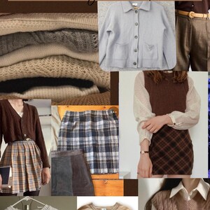 Light Academia Core Aesthetic Mystery Box Bundle Clothing Clothes Style ...