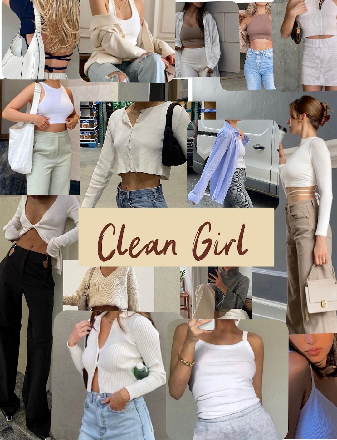 Clean Girl Core Aesthetic Mystery Box Bundle Clothing Clothes Style Gift for Her Accessories Old Vintage Clothes Jewelry College School Etsy