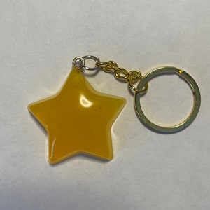 Small Star Keychain - Etsy