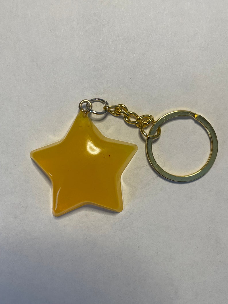 Small Star Keychain - Etsy
