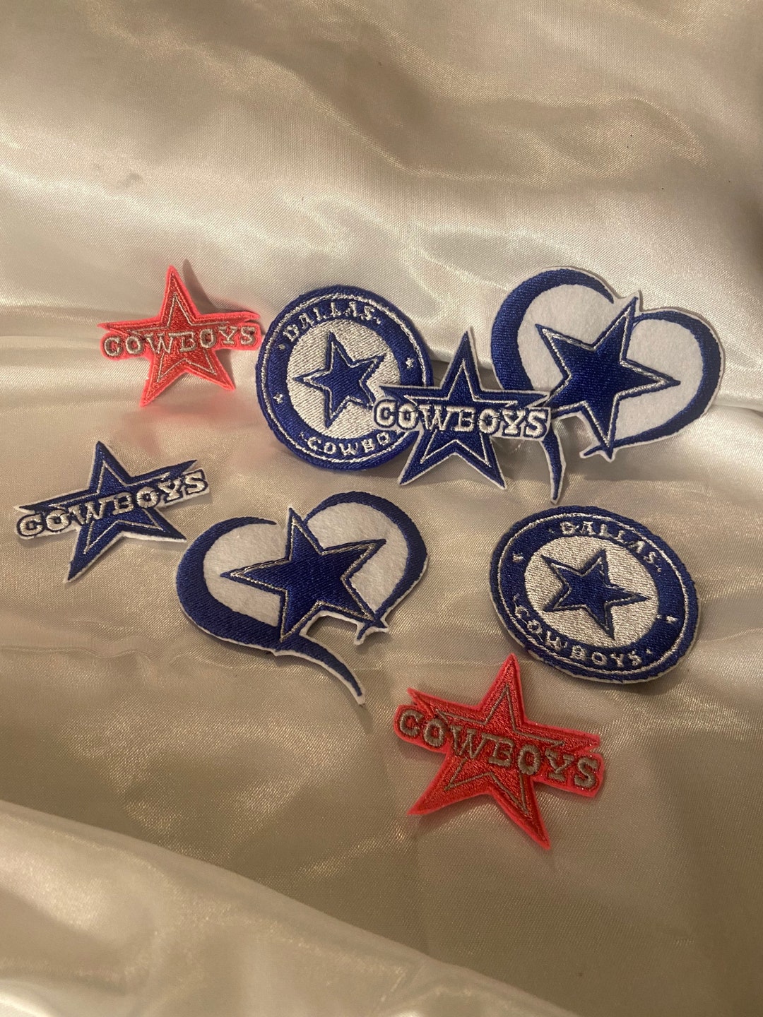 Cowboys Embroidered Patch Bundle!! - Etsy