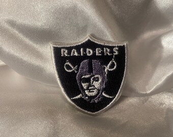 Large Embroidered "las Vegas Raiders" Patch - Etsy