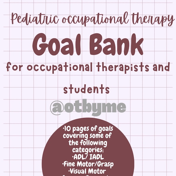 Occupational Therapy - Etsy