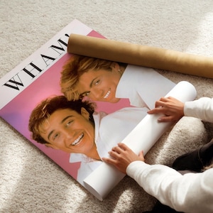 George Michael Wham Poster – Available Framed or Unframed in Multiple ...