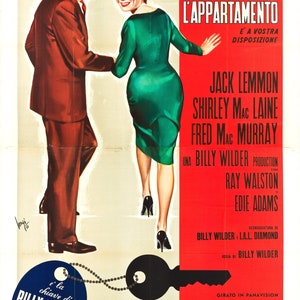 The Apartment 1960 Retro Movie Poster Available Many Sizes, FRAMED or ...