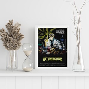 Re-animator 1985 Movie Poster Print Available Many Sizes, FRAMED or ...