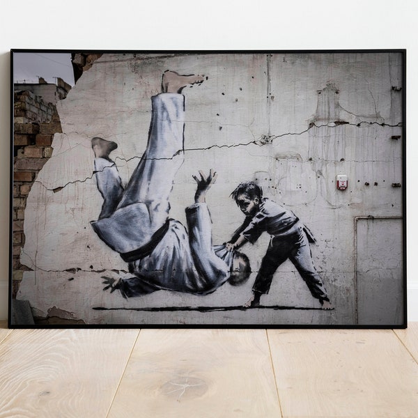 Banksy Putin - Etsy