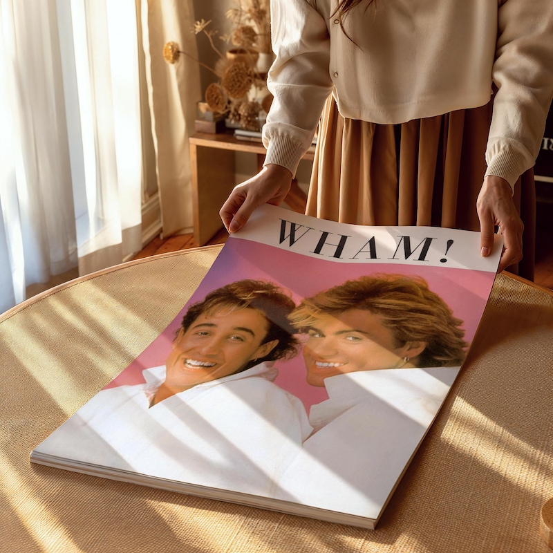 Wham Vintage Poster - Etsy UK
