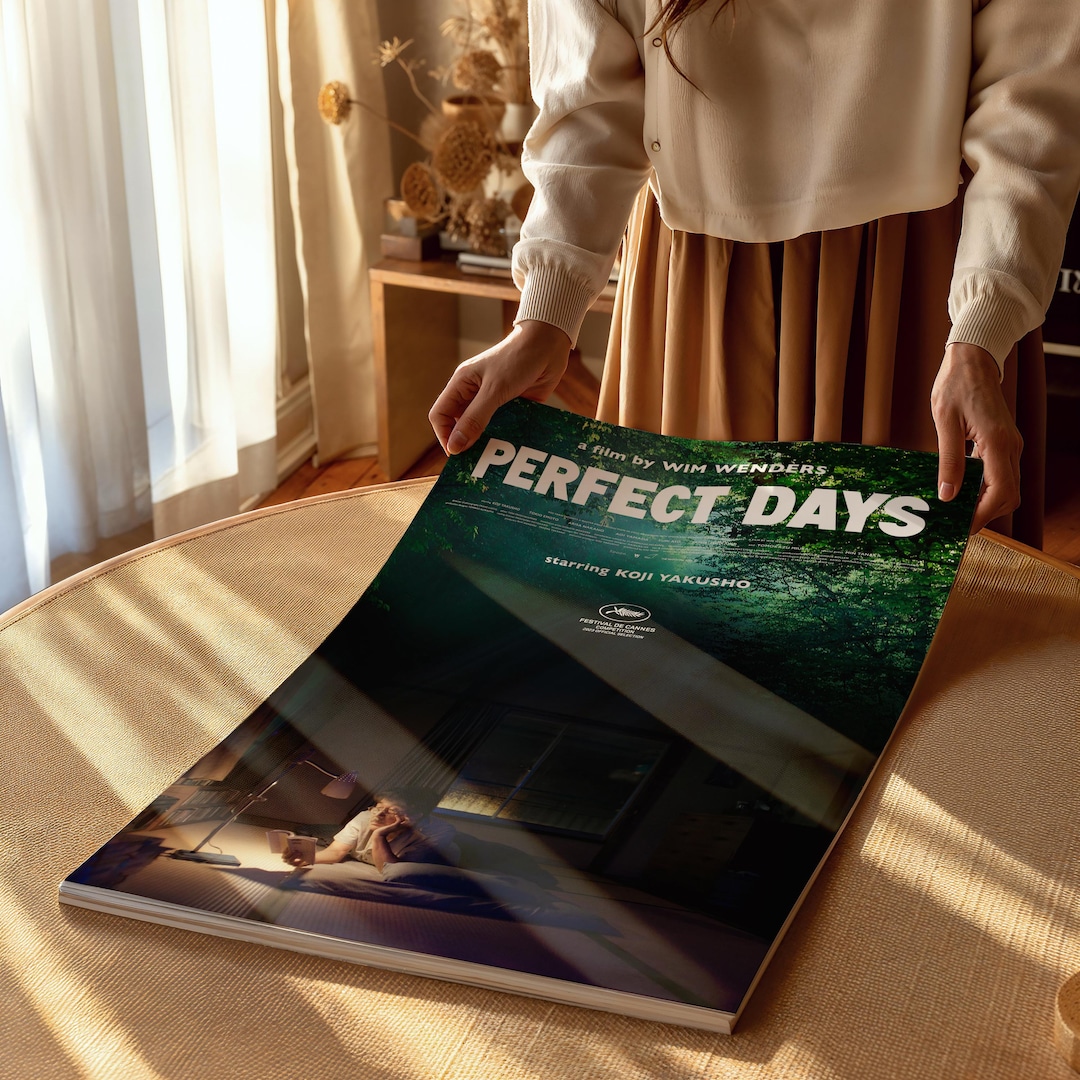 Perfect Days 2023 Movie Poster | Canvas | Perfect Days Framed Print ...