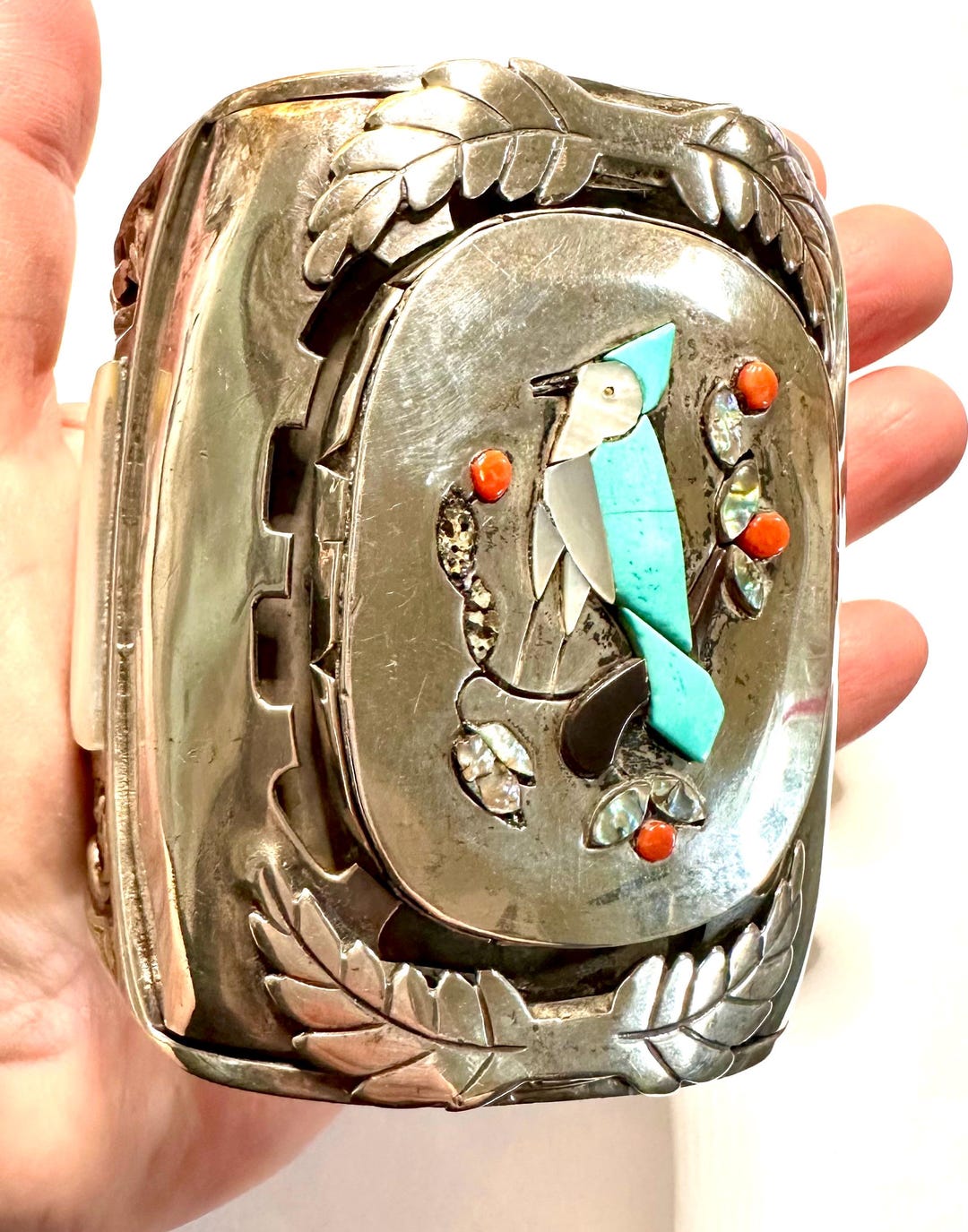 Stupendous Vintage Zuni Cuff by John Quam - Etsy