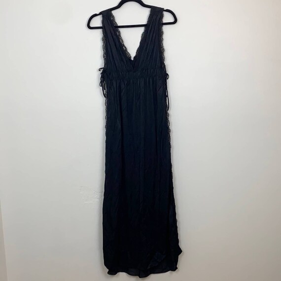 Vintage Black Lingerie Nightgown Gem