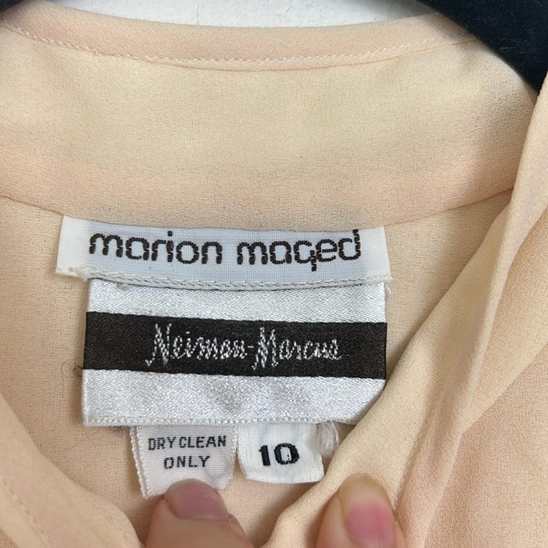 Vintage Neiman Marcus Ruffle Ivory Midi Dress - Etsy