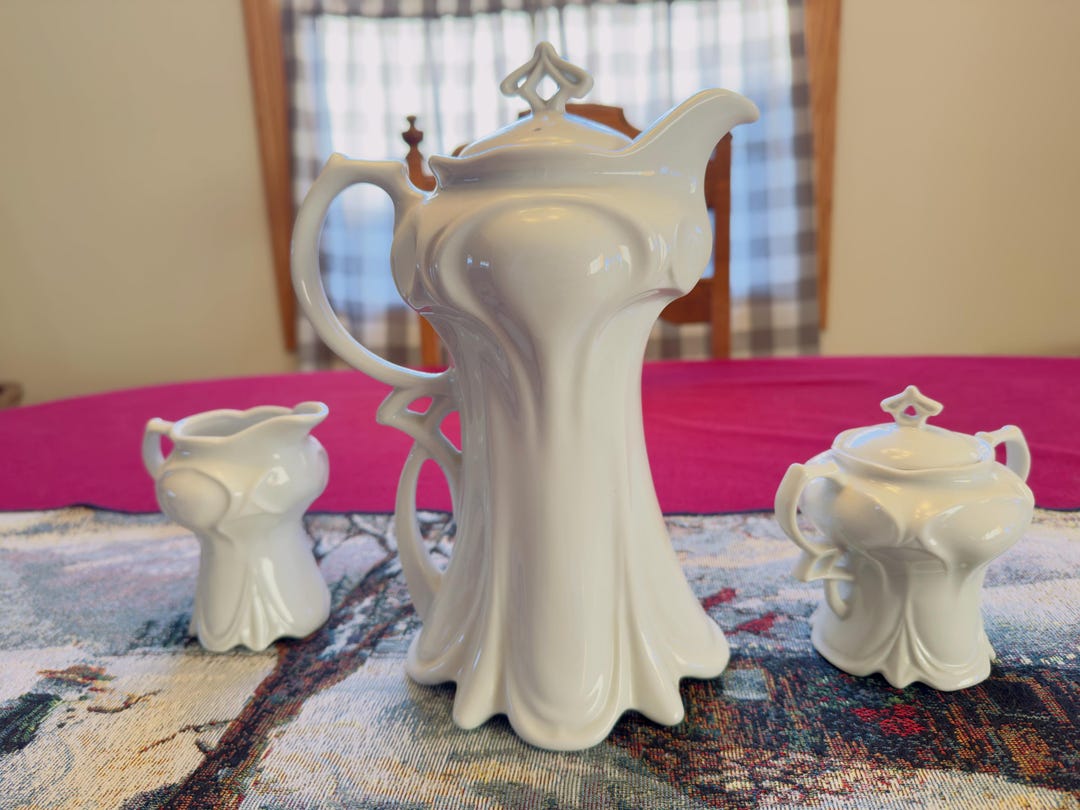 Vintage Winrose Collection Porcelain Tea Set - Etsy