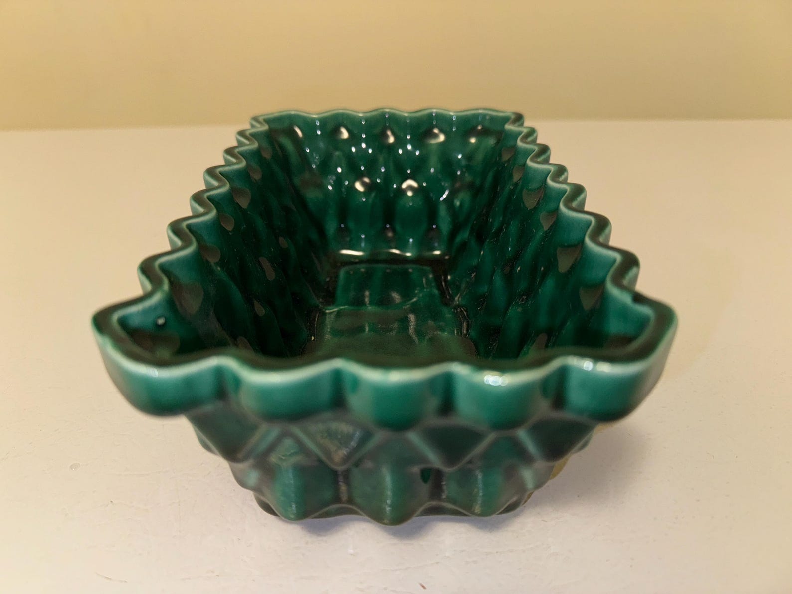 Vintage Green Ceramic Planter Made by Ungemach Pottery Co. UPCO ...