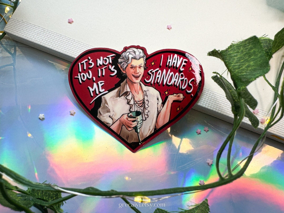 BG3 Astarion Vinyl Sticker, Funny Iconic Sasstarion Baldur's Gate 3 ...