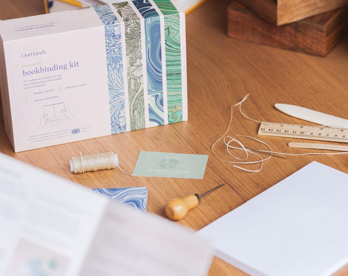 Bookbinding Kit - DIY Kit to Create Custom Soft-cover Notebooks ...