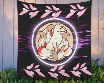 Tapestry Kitsune - Etsy