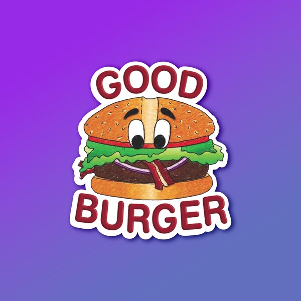 Welcome Good Burger - Etsy