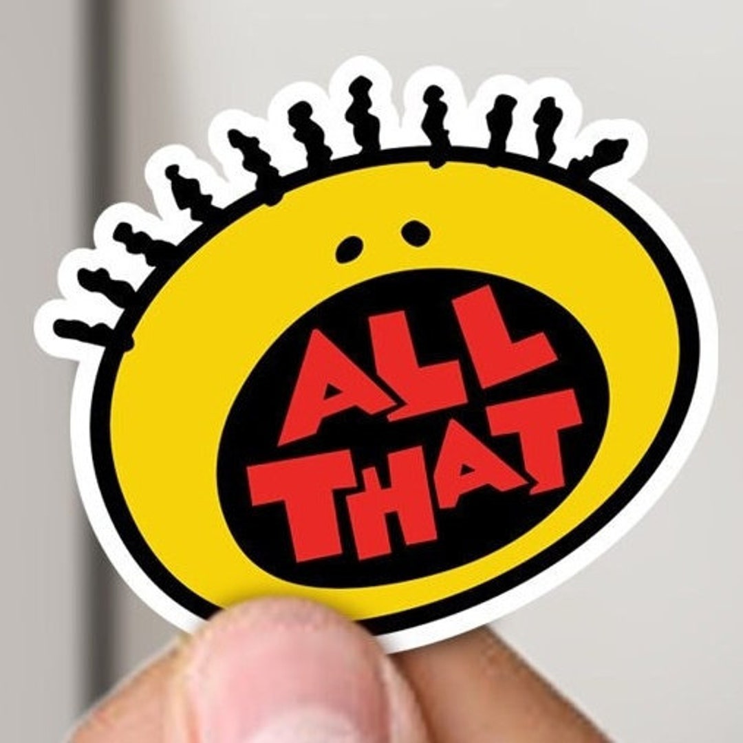 All That TV Show Sticker, 90's Nostalgia Stickers - Etsy