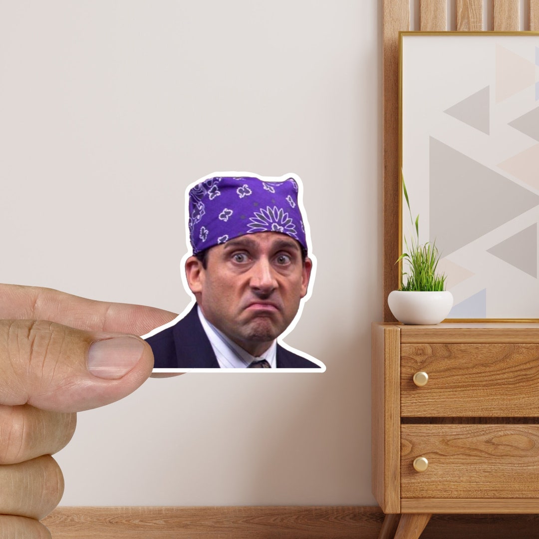 Prison Mike Sticker the Office Michael Scott Sticker - Etsy