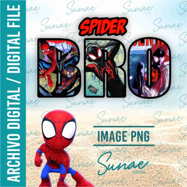 Spiderman Brother Png - Etsy