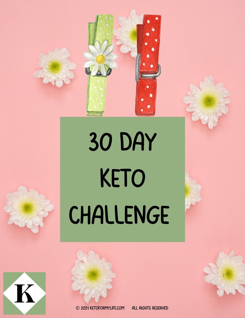 Part One of 30-day Keto Challenge for Weight Loss and Focus. Charts and ...