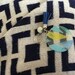 Geometric Hand Painted Shapes Keychain - Etsy