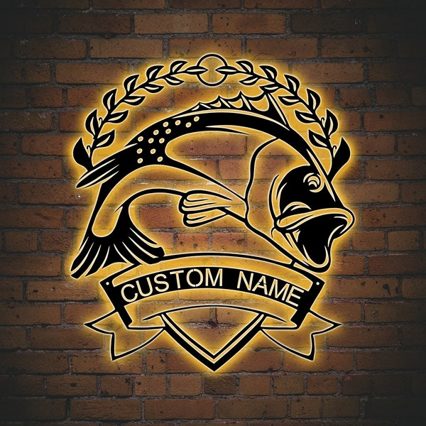 Salmon Custom Sign - Etsy