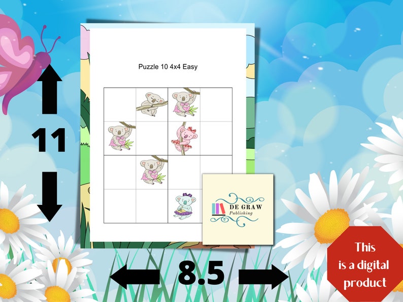 Koala Fun Coloring, Mazes, Beginner Sudoku, Sticker Pack, and More ...