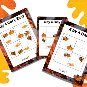 Fall Travel Activity Pack Plus Bonus Sudoku Puzzles for Kids and ...