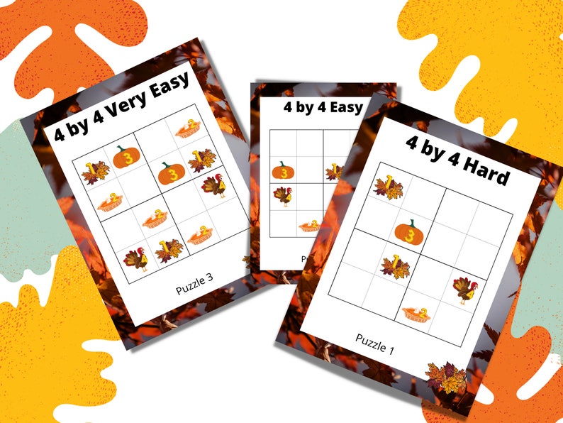 Fall Travel Activity Pack Plus Bonus Sudoku Puzzles for Kids and ...