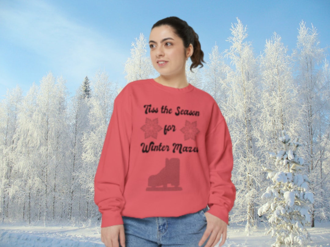 Tis the Season for Winter Mazes Winter Themed Sweatshirt for Puzzle ...