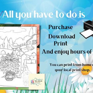 20 Dogs in the Garden Coloring Pages, Nature-themed Coloring Pages ...