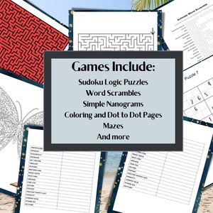 On the Go Logic Puzzles, Word Games, Colorful Mazes, and More| Easy ...