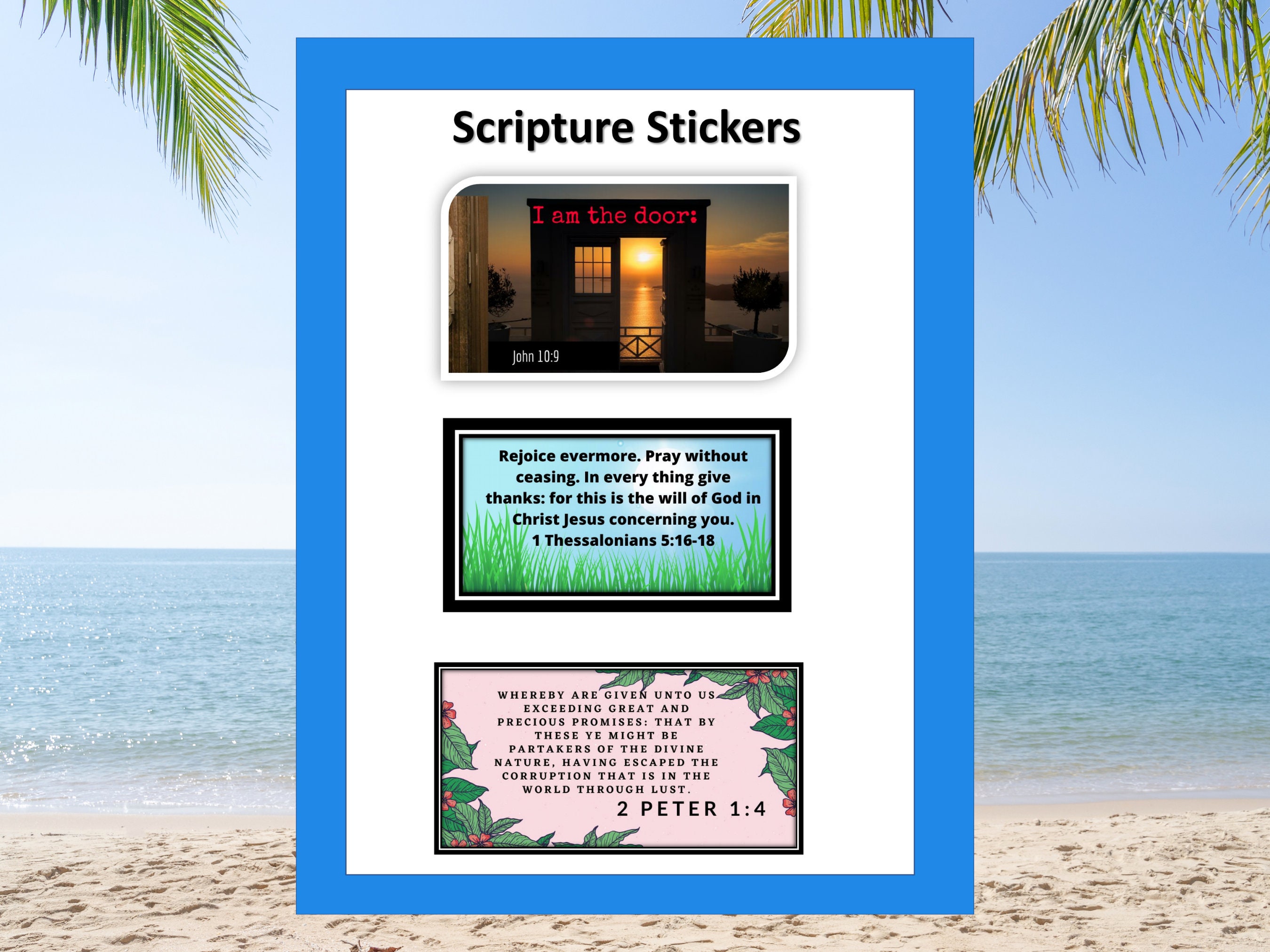 Bible Verse Digital Sticker Pack| Christian Stickers| Bible Quotes ...