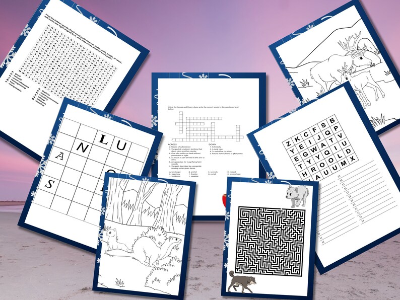 Word and Number Logic Games and More Brain Games Digital Download ...