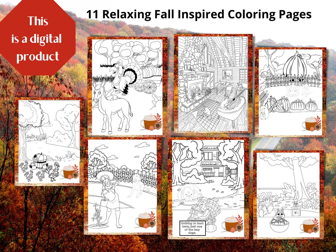 Autumn Coloring Pages, Mazes, How Many Words Can You Find, Sudoku Logic ...