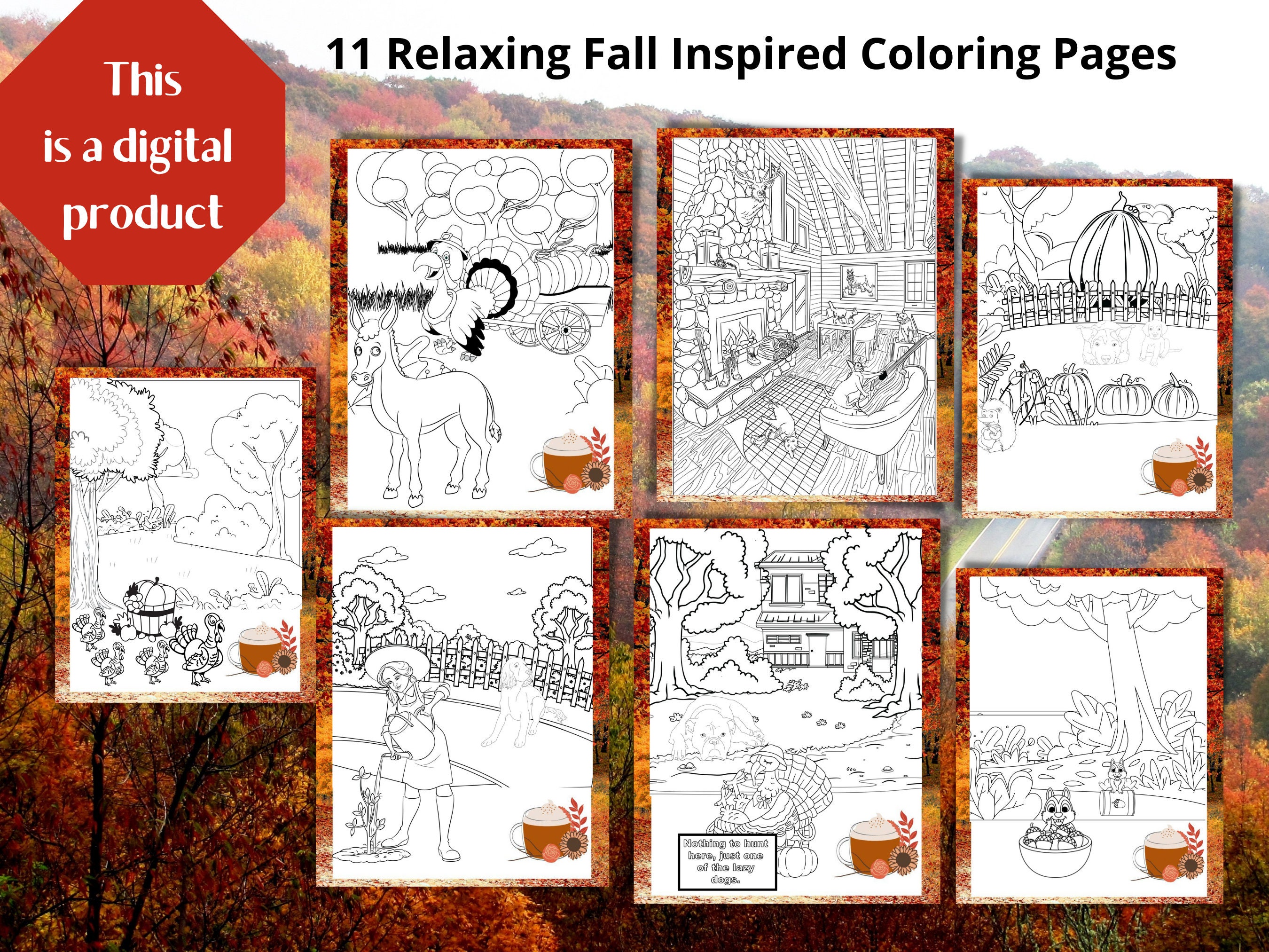 Autumn Coloring Pages, Mazes, How Many Words Can You Find, Sudoku Logic ...