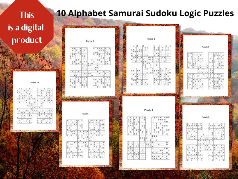 Autumn Coloring Pages, Mazes, How Many Words Can You Find, Sudoku Logic ...