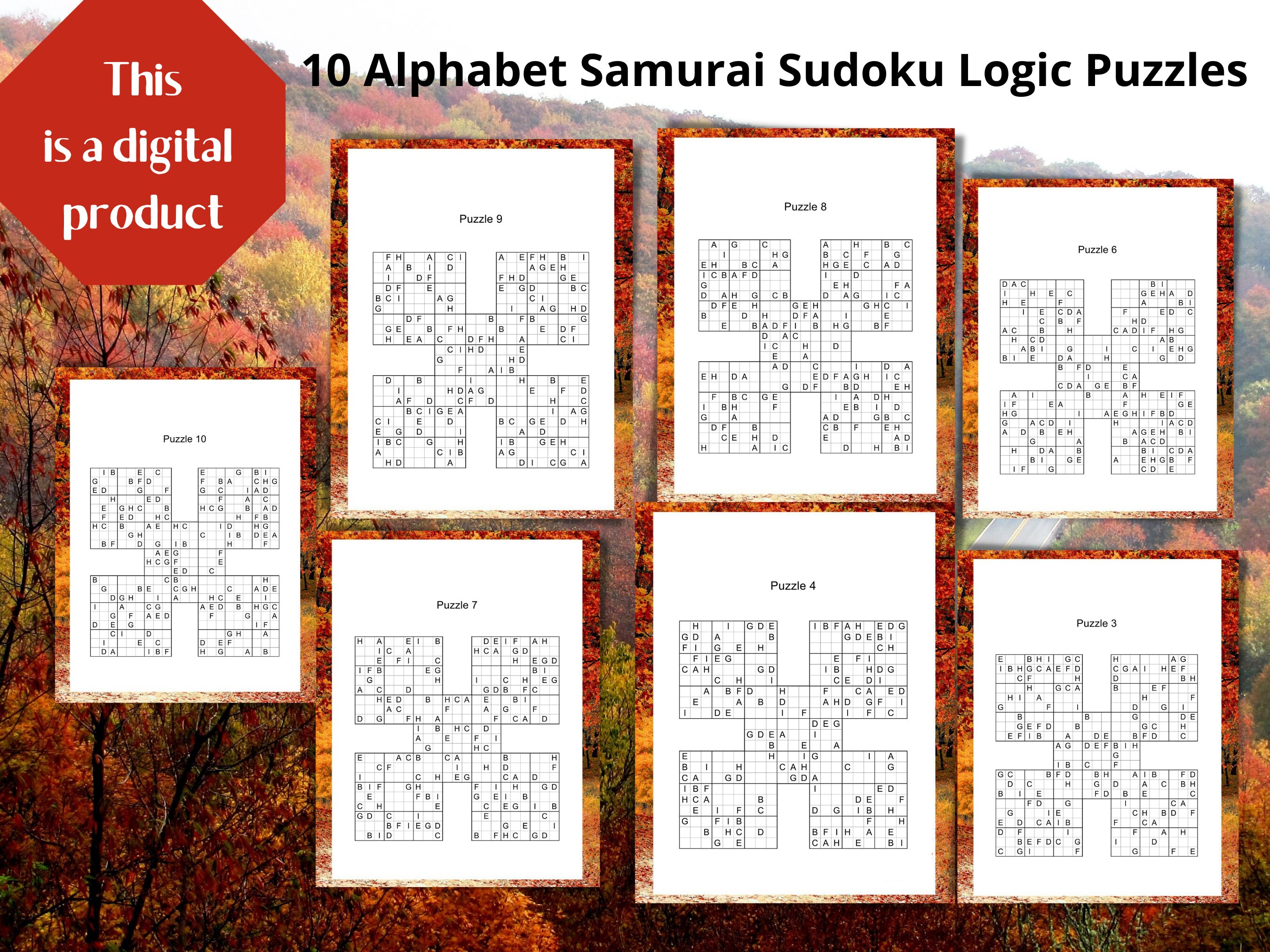 Autumn Coloring Pages, Mazes, How Many Words Can You Find, Sudoku Logic ...