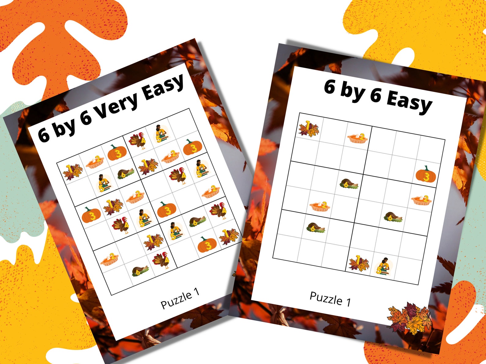 Fall Travel Activity Pack Plus Bonus Sudoku Puzzles for Kids and ...