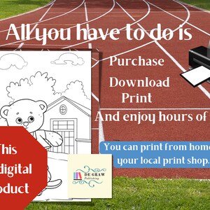 Teddy Bears in Sports Printable Coloring Pack for Kids and Adults ...