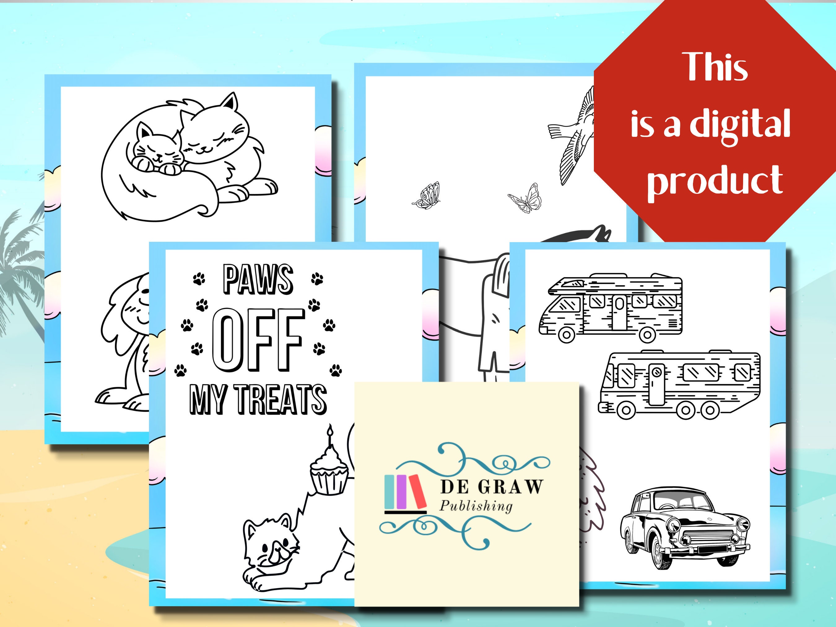 On the Nature-themed Coloring Pages, Word Games, and More Travel ...