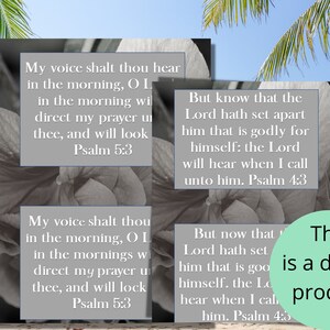 Find the Difference Psalms 1 Through 5 Digital Download Bible Printable ...