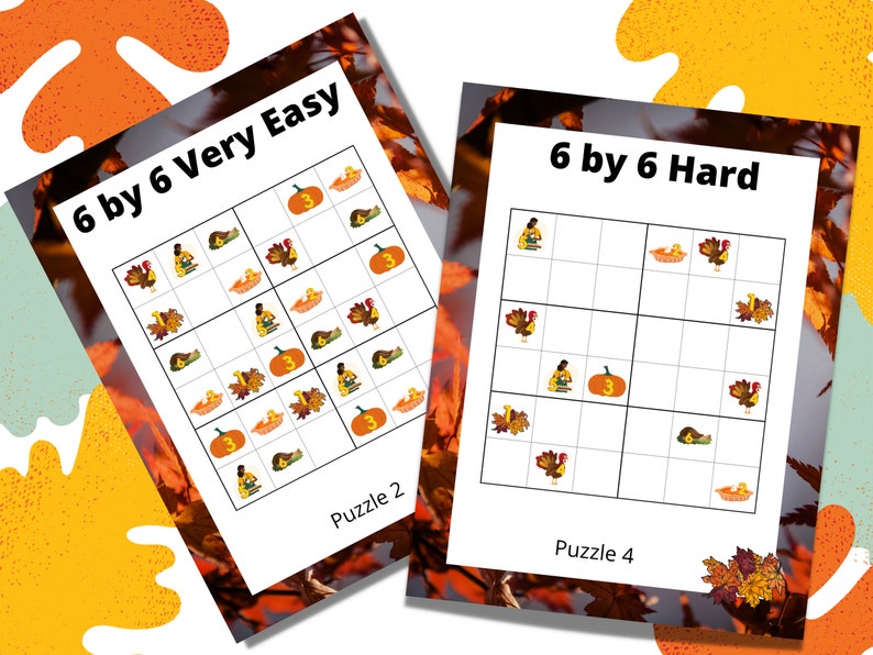 Fall Travel Activity Pack Plus Bonus Sudoku Puzzles for Kids and ...