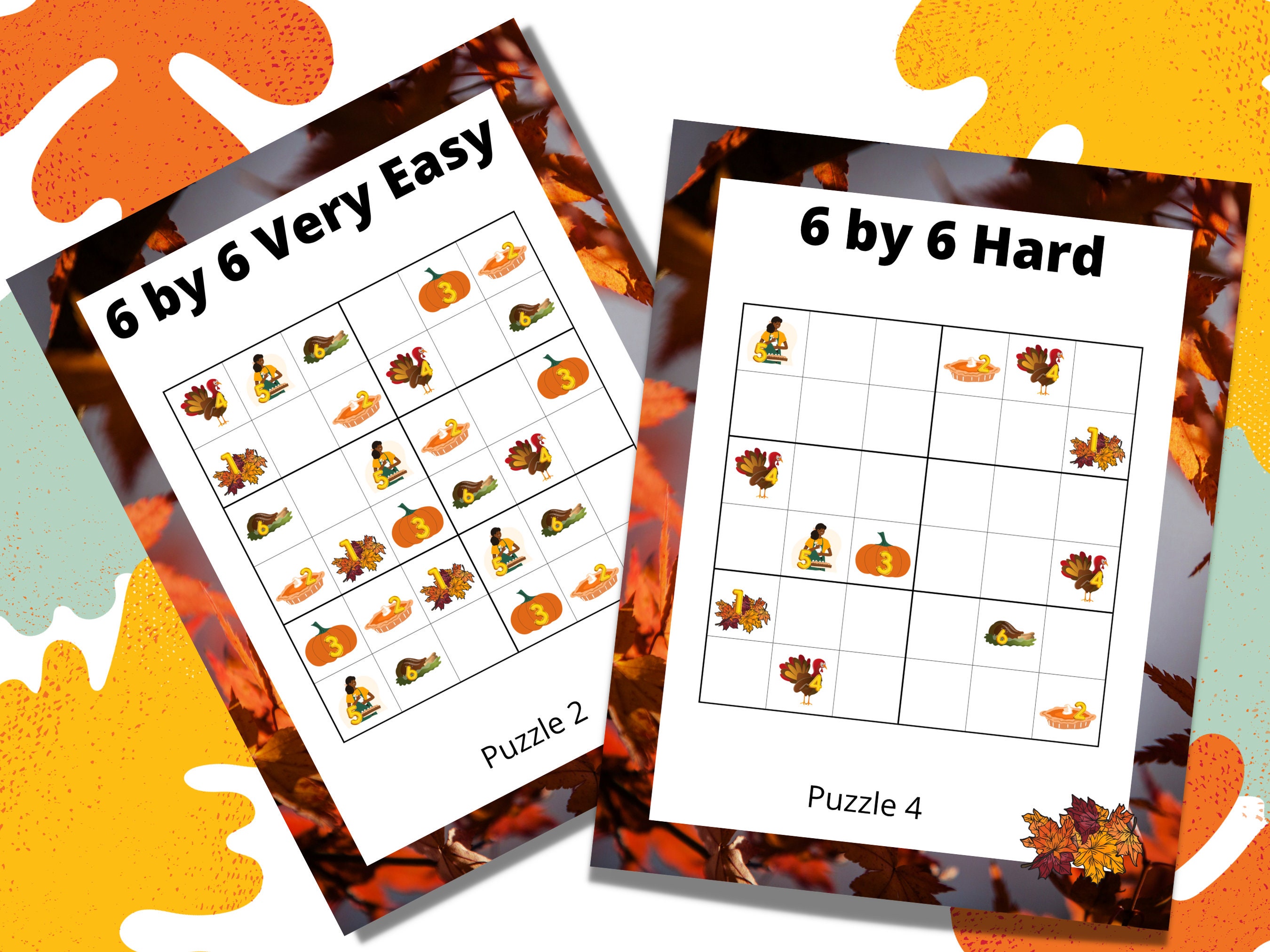 Fall Travel Activity Pack Plus Bonus Sudoku Puzzles for Kids and ...